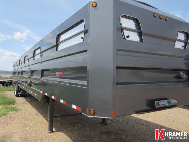 2016 Norbert's Mfg 53' Ground Load/Triple Stage Stock Trailer - Kramer ...