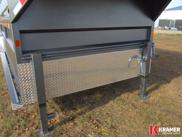 2017 Norbert's Mfg Triple Axle G/N Stock Trailer-7.5'x26'- Kramer ...