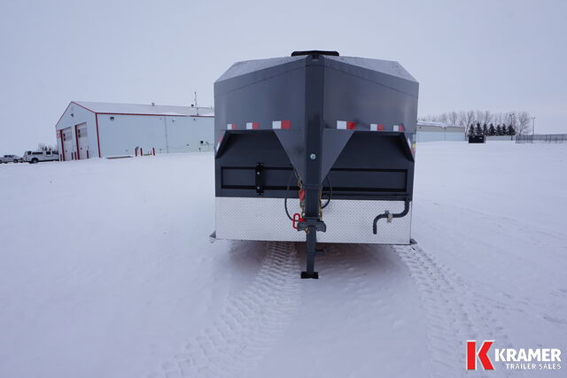 2023 Norbert's Mfg 7.5x20 Gooseneck Stock Trailer STG7520-27- Kramer ...