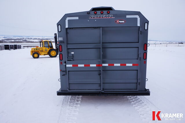 2023 Norbert's Mfg 7.5x20 Gooseneck Stock Trailer STG7520-27- Kramer ...