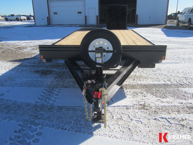 2024 Double A HB148-20 Bumper Pull 20' Flat Deck (14K)- Kramer Trailer ...