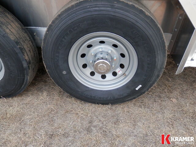 2024 Duralite AL 15 Wide Bumper-Pull Stock Trailer- Kramer Trailer Sales