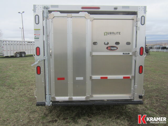 2024 Duralite Trail Drive ALT-25 WIDE G/N Stock Trailer- Kramer Trailer ...